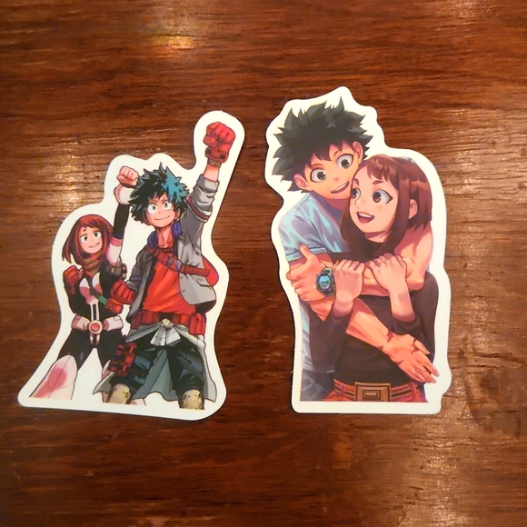Other | Free Mha Deku Uravity Stickers | Poshmark